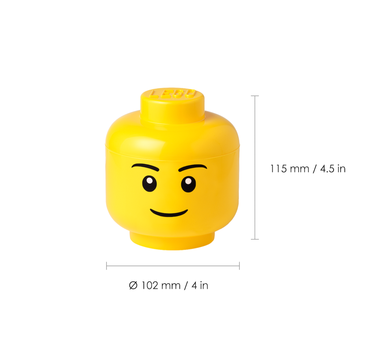 LEGO® Storage Head Mini Set - Nordic Houseware Group