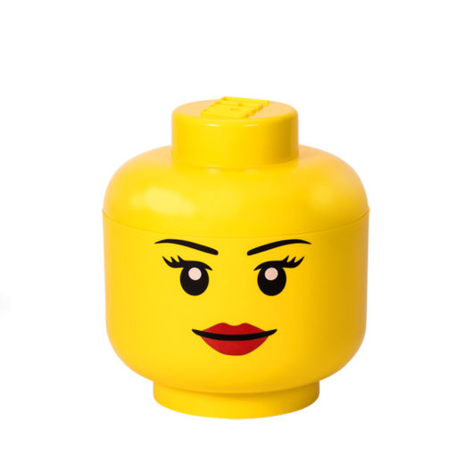 LEGO® Storage Head - Girl - Nordic Houseware Group