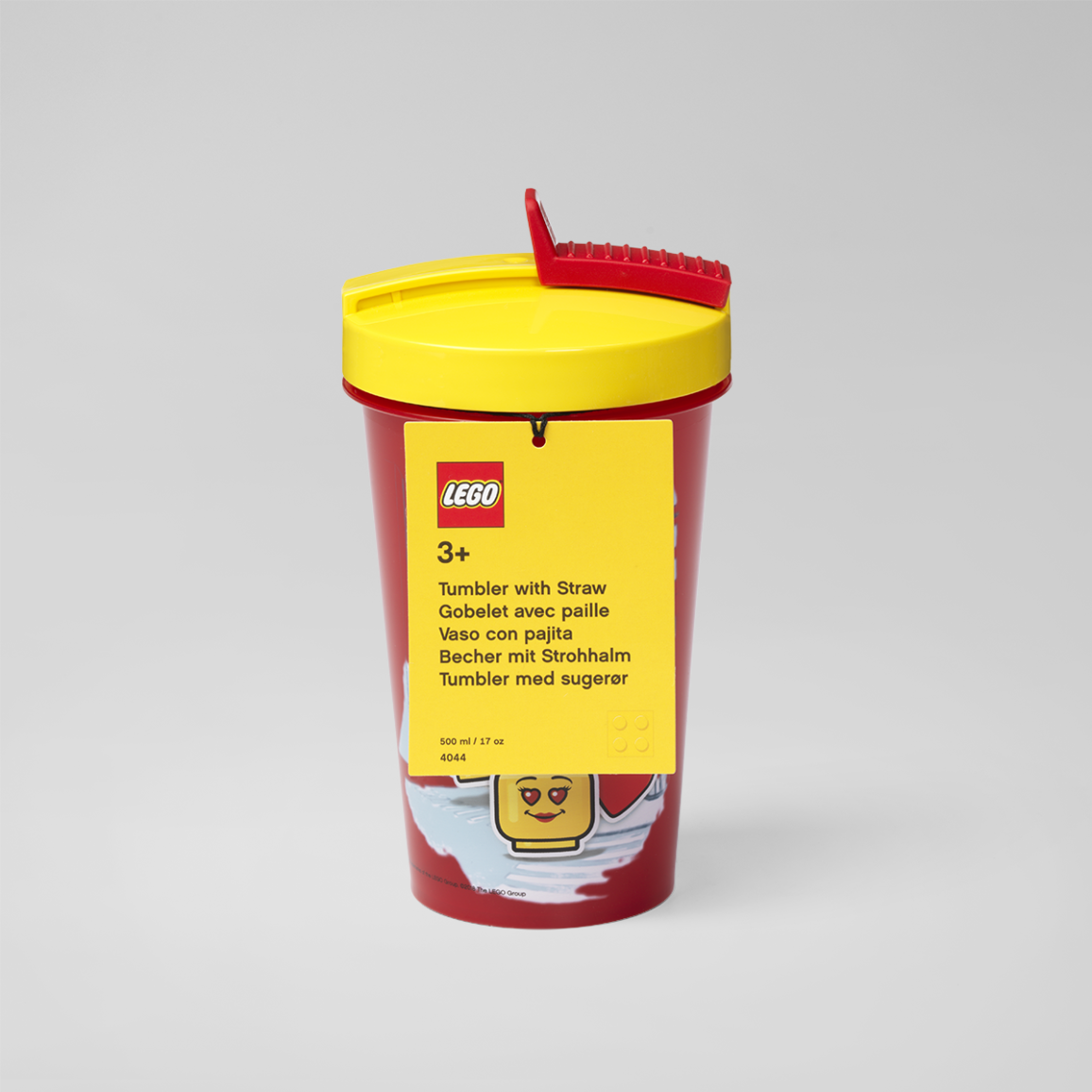 LEGO® Tumbler With Straw Girl - Nordic Houseware Group