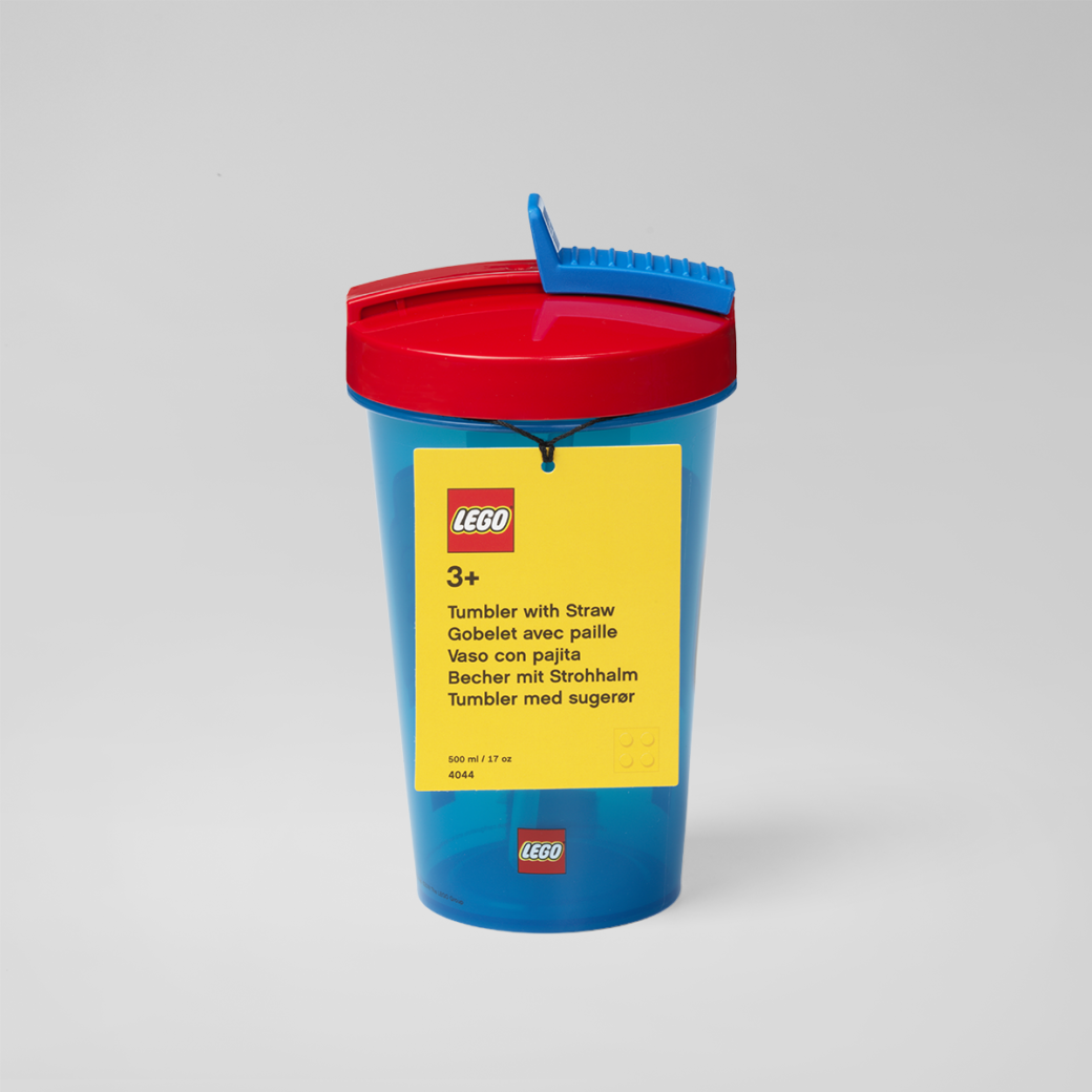 LEGO® Tumbler With Straw Iconic - Nordic Houseware Group