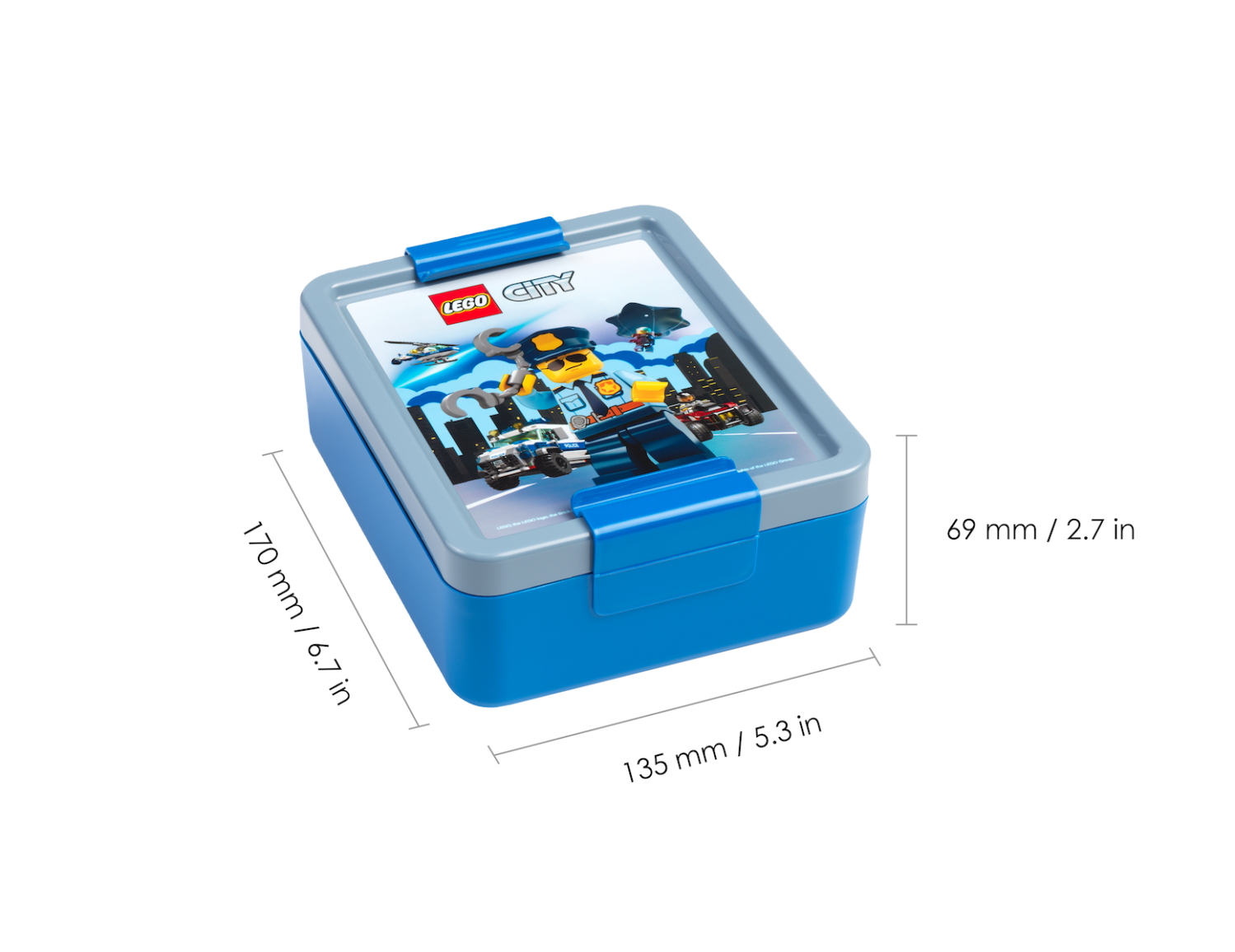 LEGO® City Lunch Box - Nordic Houseware Group