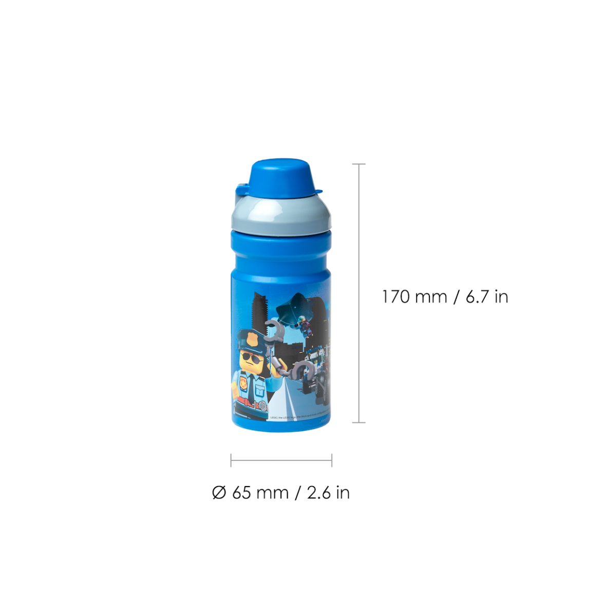 LEGO® City Drinking Bottle - Nordic Houseware Group