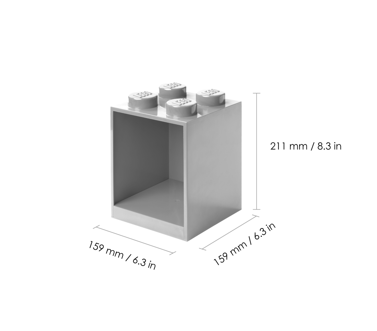 LEGO® Brick Shelf Set - Nordic Houseware Group