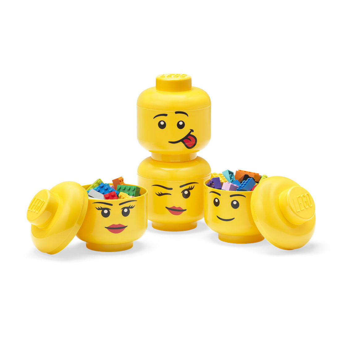 LEGO® Storage Head Mini Set - Nordic Houseware Group