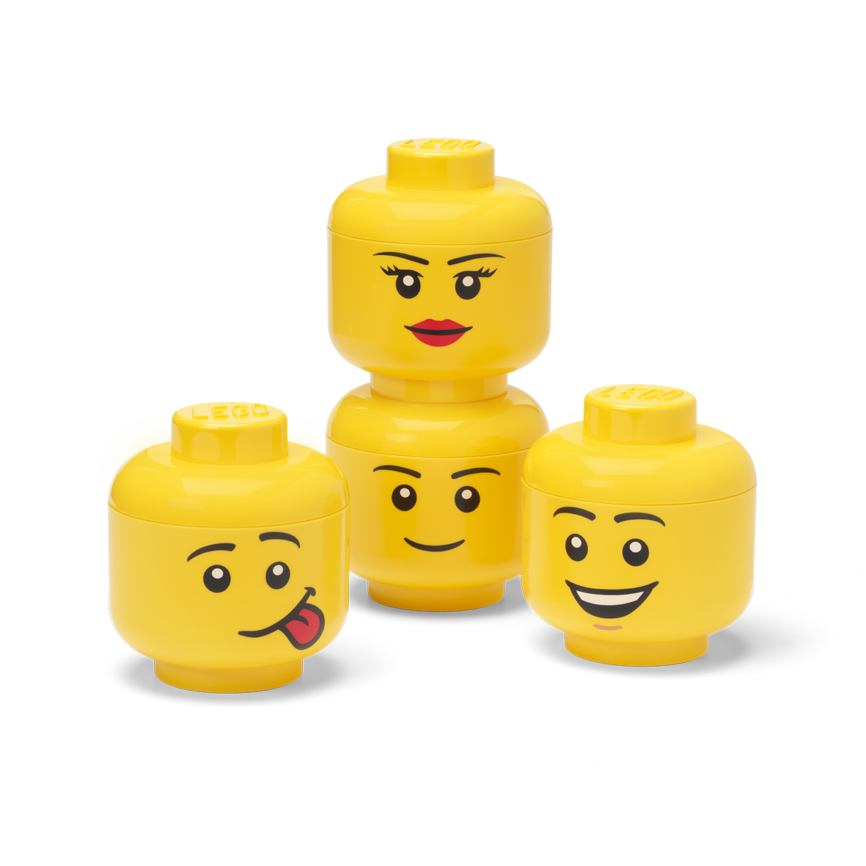 LEGO® Storage Head Mini Set - Nordic Houseware Group
