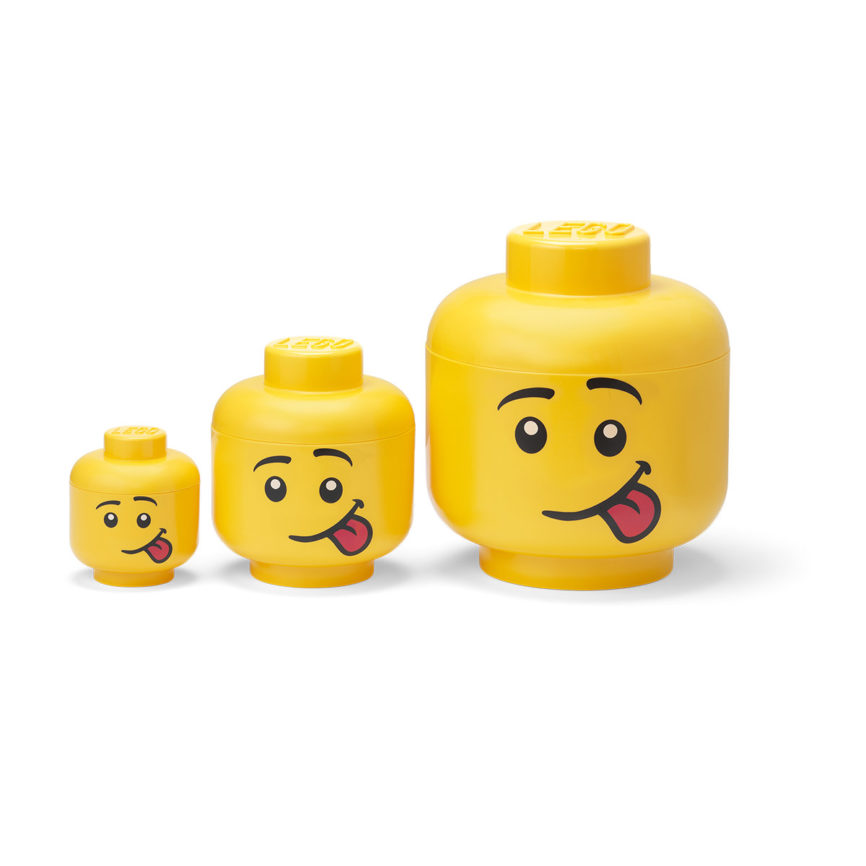 LEGO® Storage Head Collection Silly - Nordic Houseware Group