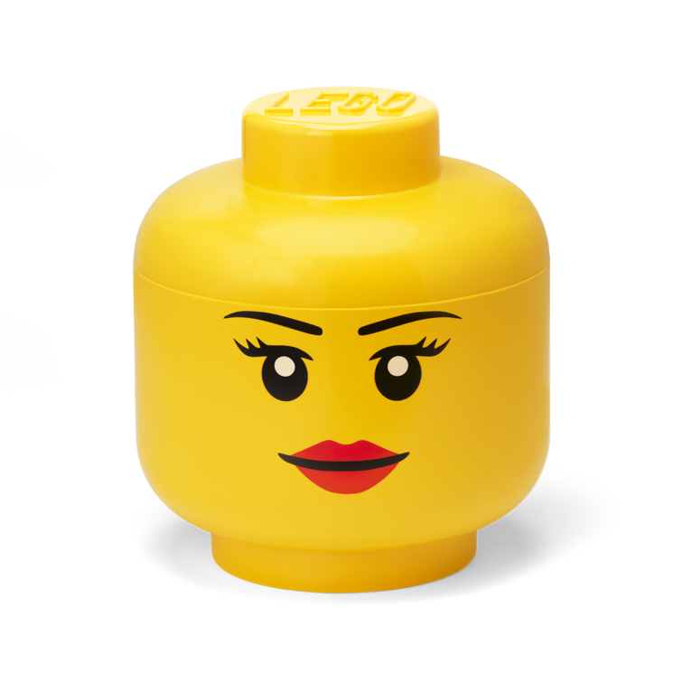 LEGO® Storage Head - Girl - Nordic Houseware Group