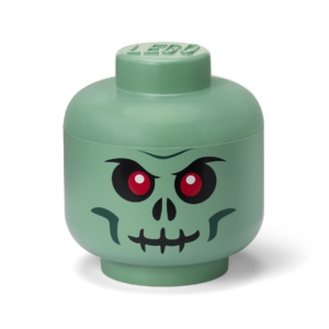 LEGO® Storage Head - Green Skeleton - Nordic Houseware Group