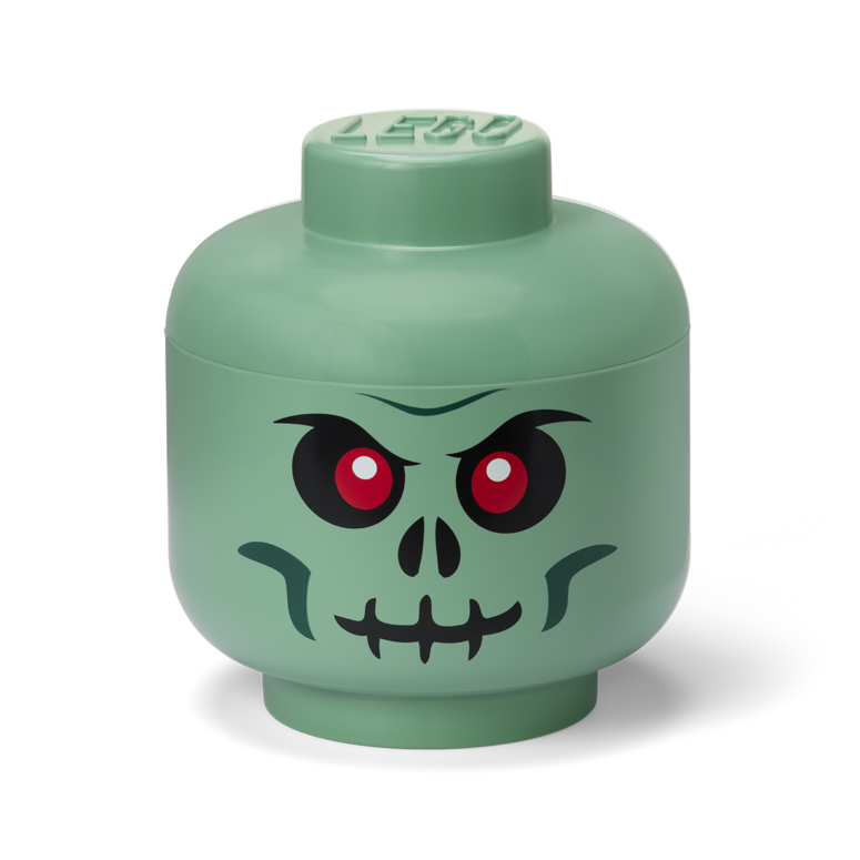 LEGO® Storage Head - Green Skeleton - Nordic Houseware Group