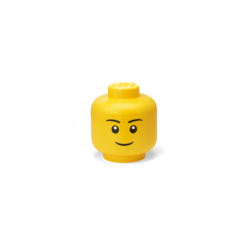 LEGO® Storage Head Collection Boy - Nordic Houseware Group
