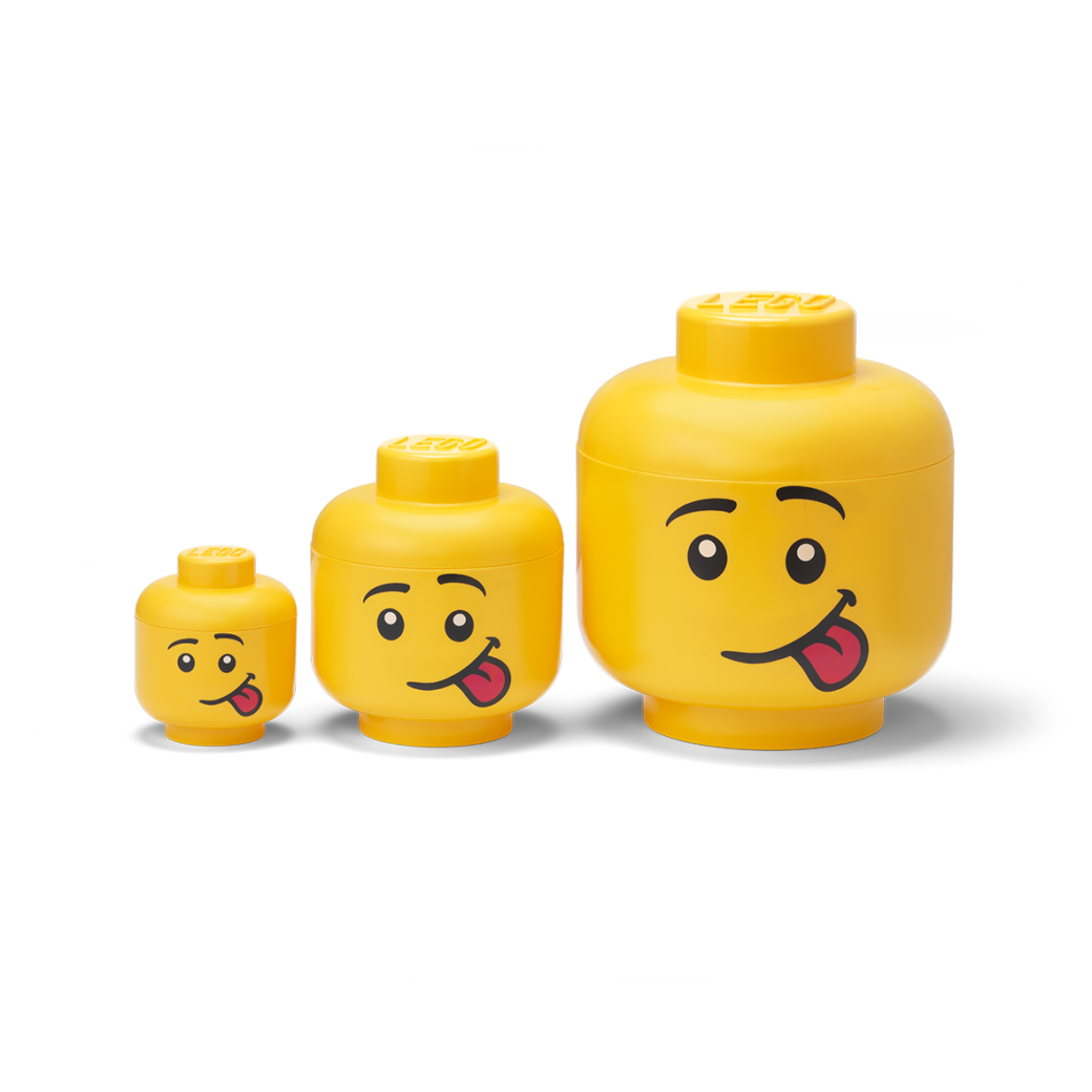LEGO® Storage Head Collection Silly - Nordic Houseware Group